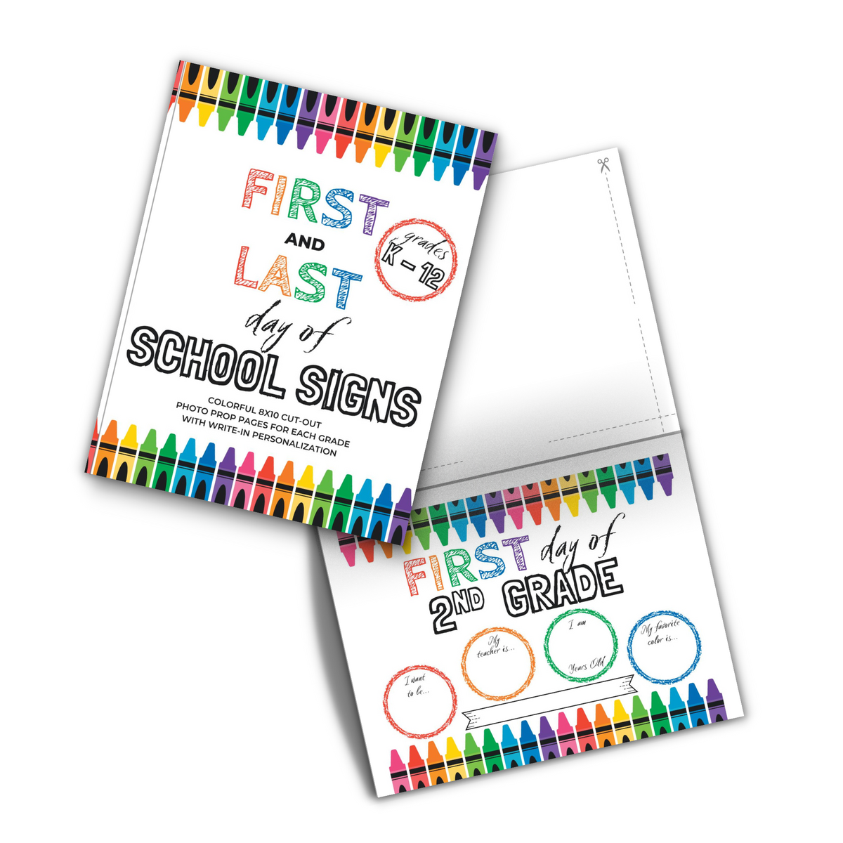 NEW! Printed School Sign Books